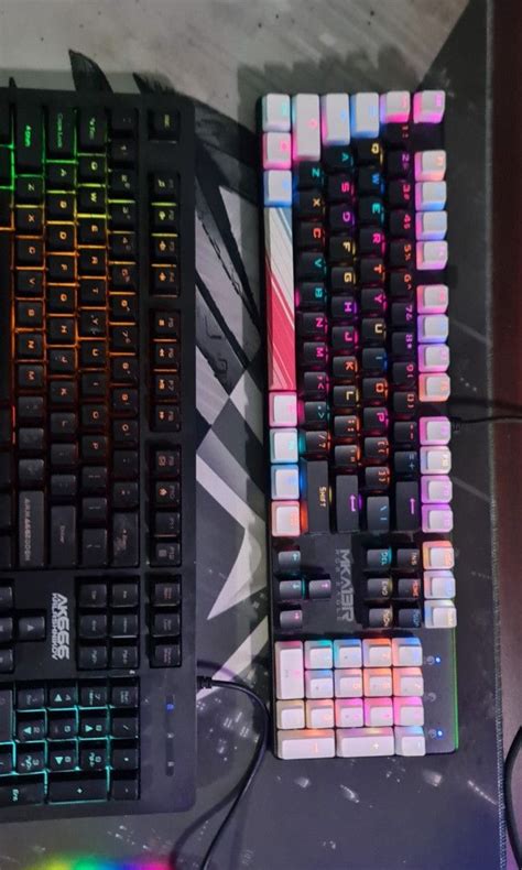 Rgb Gaming Keyboard Armageddon Computers And Tech Parts And Accessories Computer Keyboard On