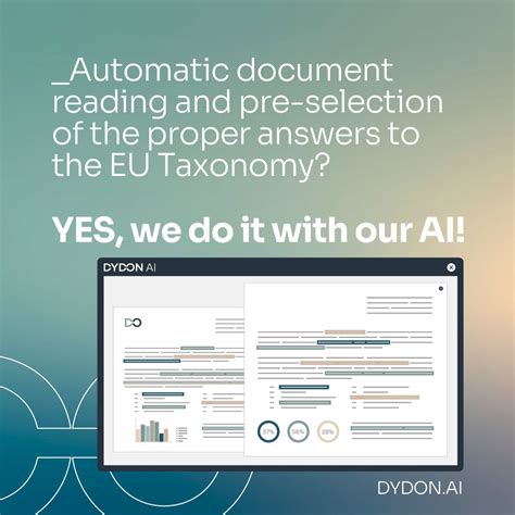 How We Use Nlp To Read And Analyze Eu Taxonomy Documents Dydon Ai