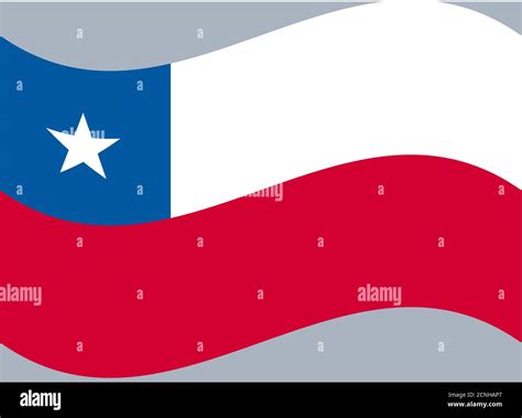 Chile Flag Official Colors And Proportion Correctly National Chile