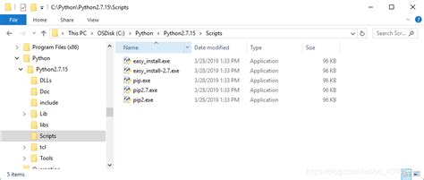 【python】python2715 Windows安装python以及python安装目录结构详解 Csdn博客