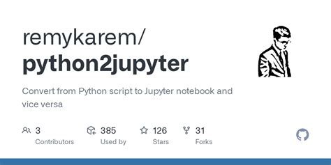 Github Remykarem Python Jupyter Convert From Python Script To Jupyter Notebook And Vice Versa
