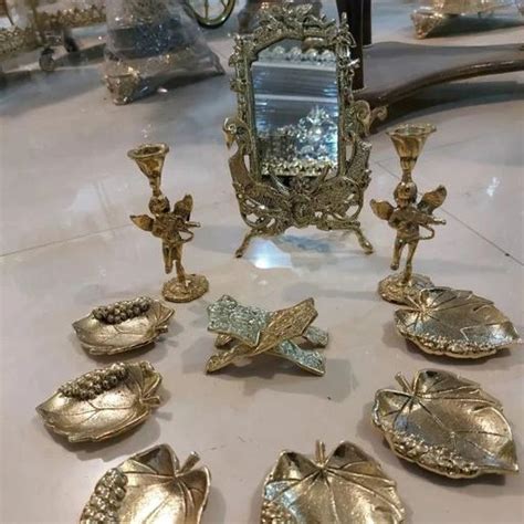 خرید و قیمت هفت سین برنزی طرح برگ انگوری بسیار زیبا و چشم نواز ترب