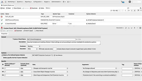 SAP System Monitoring
