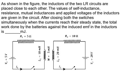 Consider The LR Circuit Shown In The Figure Which Consists Of Two