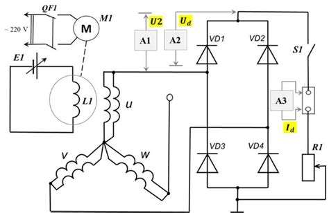 Ac Generator Schematic Diagram