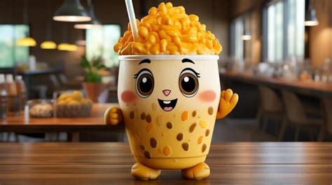 Premium Ai Image Mango Cartoon