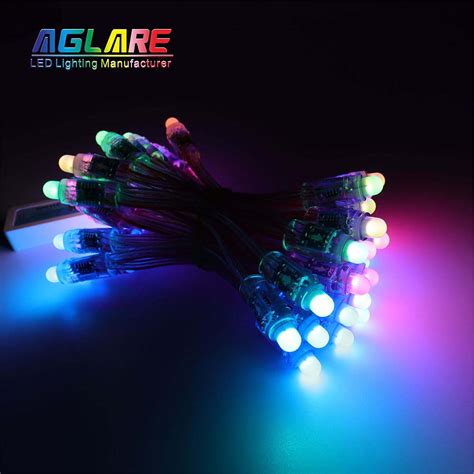 Mm Addressable RGB LED Pixels Module Light DC V W Programmable RGB Shenzhen Aglare