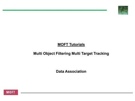 mtt data association ppt