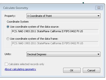 How To Set Output X Y Coordinate To Decimal Degree Esri Community