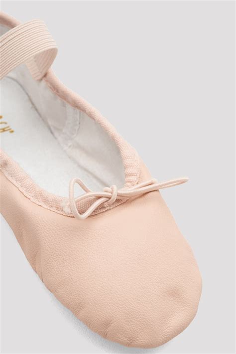Girls Dansoft Leather Ballet Shoes Pink Bloch Usa Bloch Dance Canada