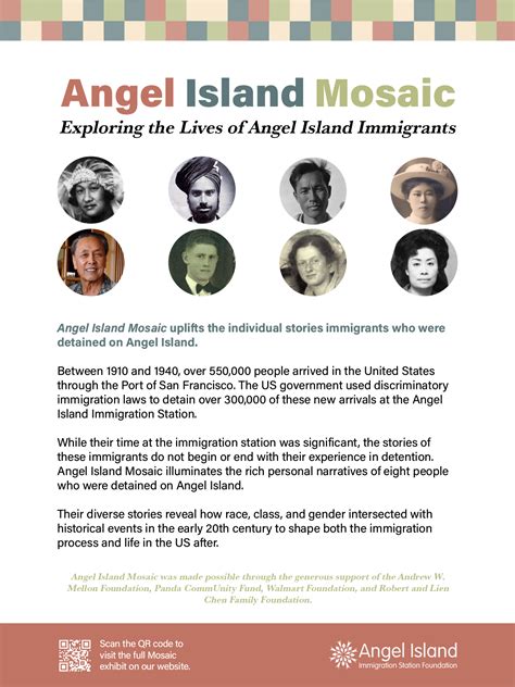 Angel Island Mosaic Angel Island Immigration Station San Francisco