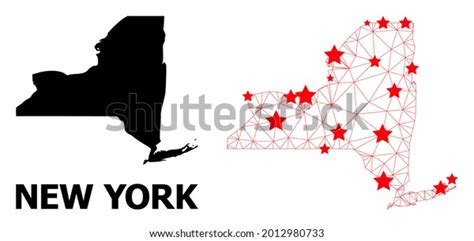 Wire Frame Polygonal Solid Map New Stock Vector Royalty Free 2012980733 Shutterstock