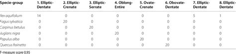 confusion matrix results for treemew dataset using adaptive meanshift