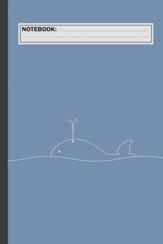 『Cute Whales Notebook: Whale - Lined Paper Journal - 6" x 9" - 120 ...