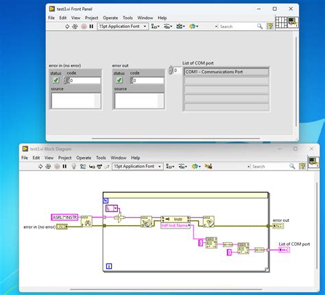 solved com port not detected in exe ni community