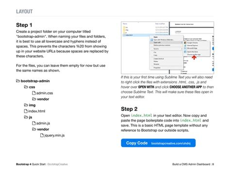 bootstrap 4 tutorial pdf for beginners learn step by step ppt