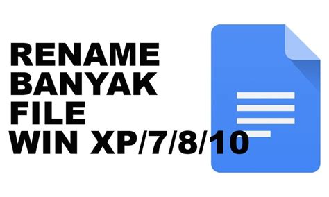 Cara Rename Banyak File Sekaligus Di Windows Inwepo