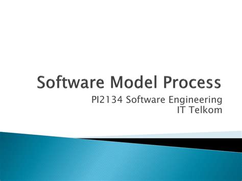 Software Model Process