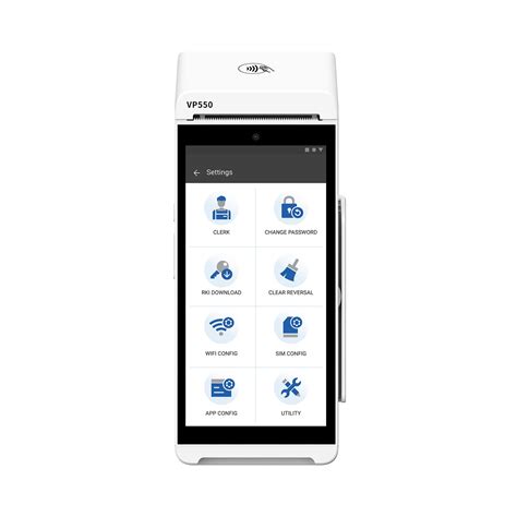 Valor Paytech Vp550 Pos Android Terminal Portable