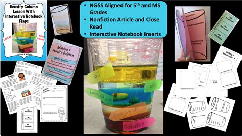 Density Columns Aligned With Ngss Teaching Science With Lynda R Williams Density Columns Aligned With Ngss Teaching Science With Lynda R Williams