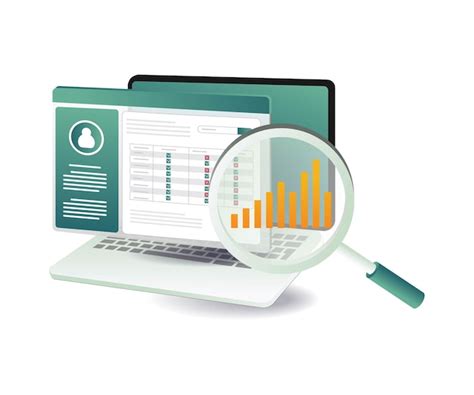 Premium Vector Checklist Of Business Account Application Analysis Data