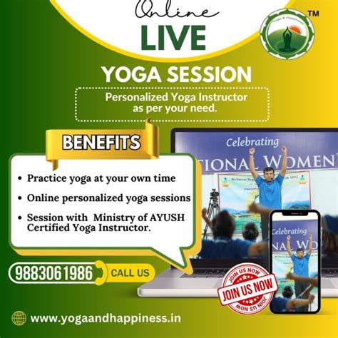 Online Yoga Session Personalized Yoga Classes 20 Sessions Best
