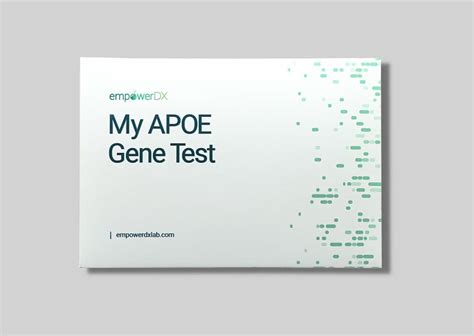 At Home Apoe Gene Test Alzheimers Disease Empowerdx