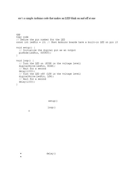 Arduino Code Sample Pdf