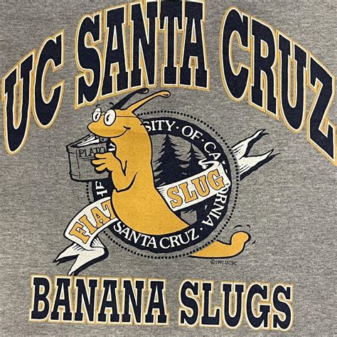 Vintage Uc Santa Cruz Banana Slugs Tank Top With The Depop