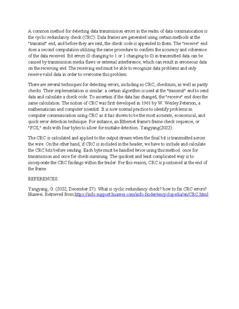 Cs2204 Lj Unit 2 Mandatory Assignment A Common Method For Detecting