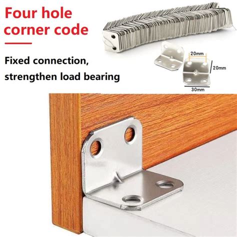 Small Angle Iron 90 ° Code Laminate Support Connector Right L Shaped