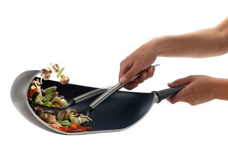 Boomerang Wok by Nikolaï Carels for Royal VKB Dezeen