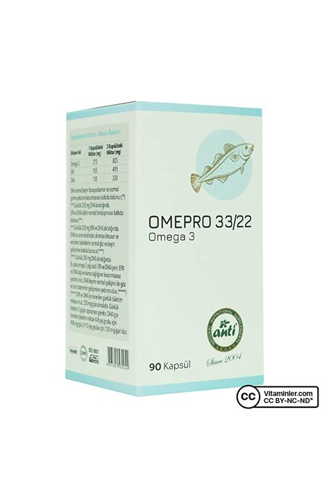Anti Natural Anti Omepro Omega 3 90 Kapsül Fiyatı Yorumları