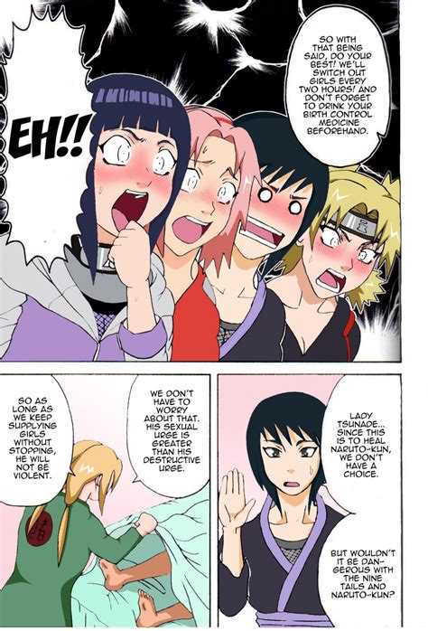 Naruto Hentai Comic Tsunades Sexual Therapy Color