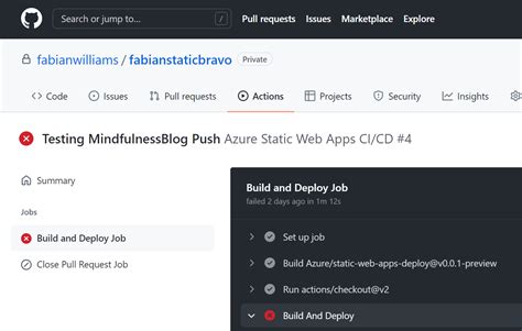 Gotcha With Cicd And Azure Static Webapps Fabian G Williams