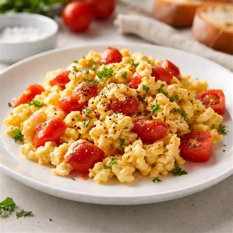 Scrambled Eggs With Tomatoes Complete Nutrition Guide Snapcalorie