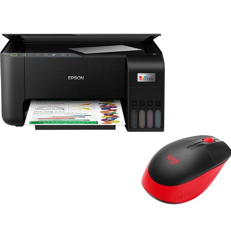 Multifuncional Epson Ecotank L3250 Wi Fi Tanque De Tinta Mouse Sem