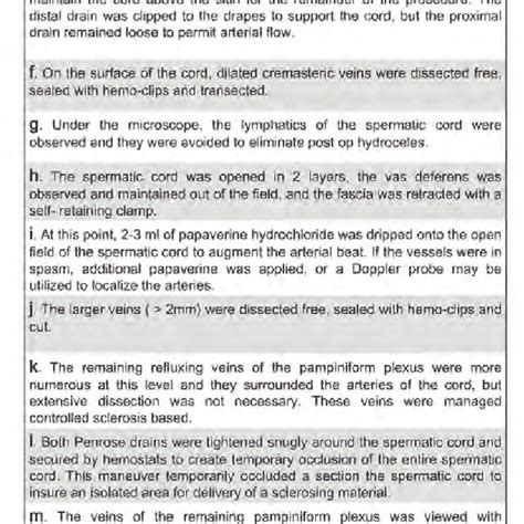 Sub‑inguinal Microsurgical Varicocelectomy Marmar Et Al 46