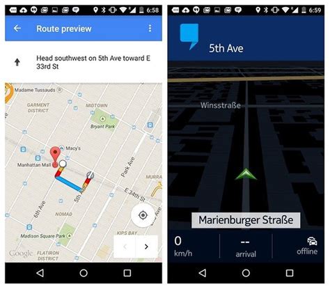 Google Maps Vs Nokia HERE Two Great Android Map Apps Compared AndroidPIT