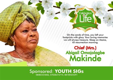 Obituary Flyer And Poster Design Graphic Design Flyer Poster