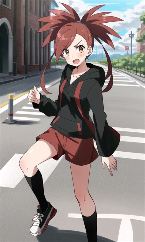 Flannery Asuna Pokemon Lora Flannerypokemonv2 Stable Diffusion