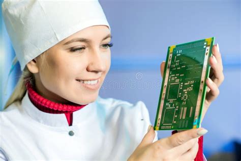 Microchip Production Factory Stock Image Image Of Research Electronic 106988203