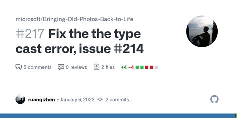 Fix The The Type Cast Error Issue 214 By Ruanqizhen · Pull Request 217 · Microsoftbringing