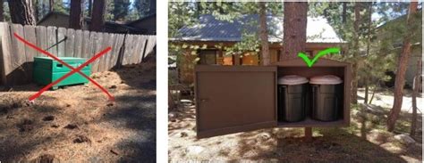Bear Resistant Garbage Cans El Dorado County
