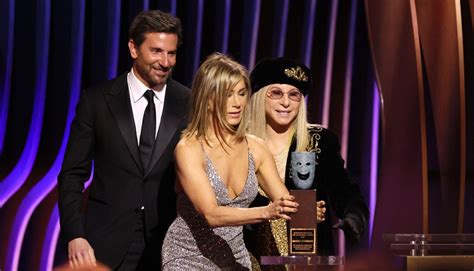 Jennifer Aniston Sparkles In Celine Slip Dress At Sag Awards 2024