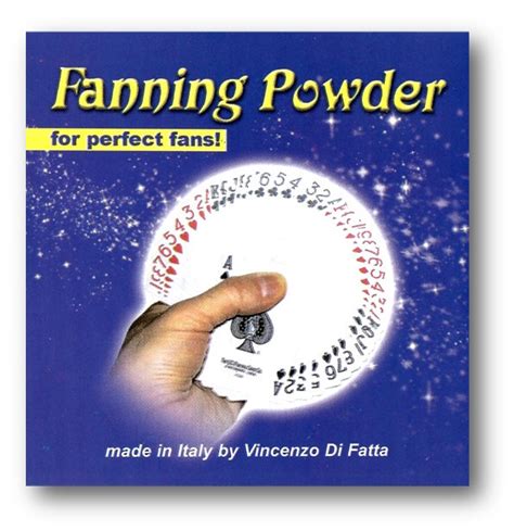 Pro Fanning Powder By Difatta The Secret Of Easy Card Flourishes
