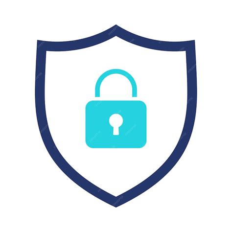 Premium Vector Cyber Security Shield With Padlock