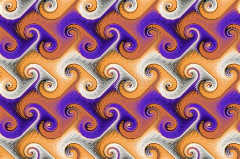 Wide Abstract Scroll Background Stock Illustration Illustration Of