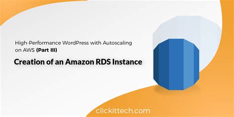 Amazon Rds How Do I Create My Instance