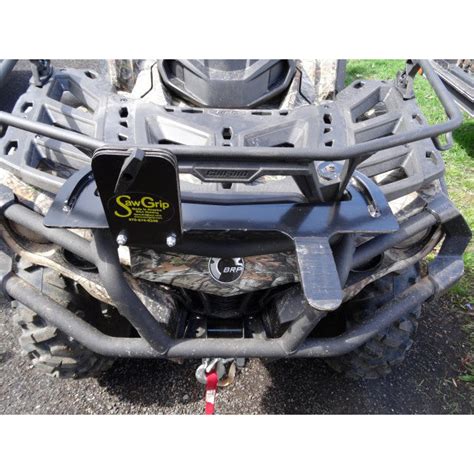Sawgrip Can Am Atv Linq™ Rack Chainsaw Mount